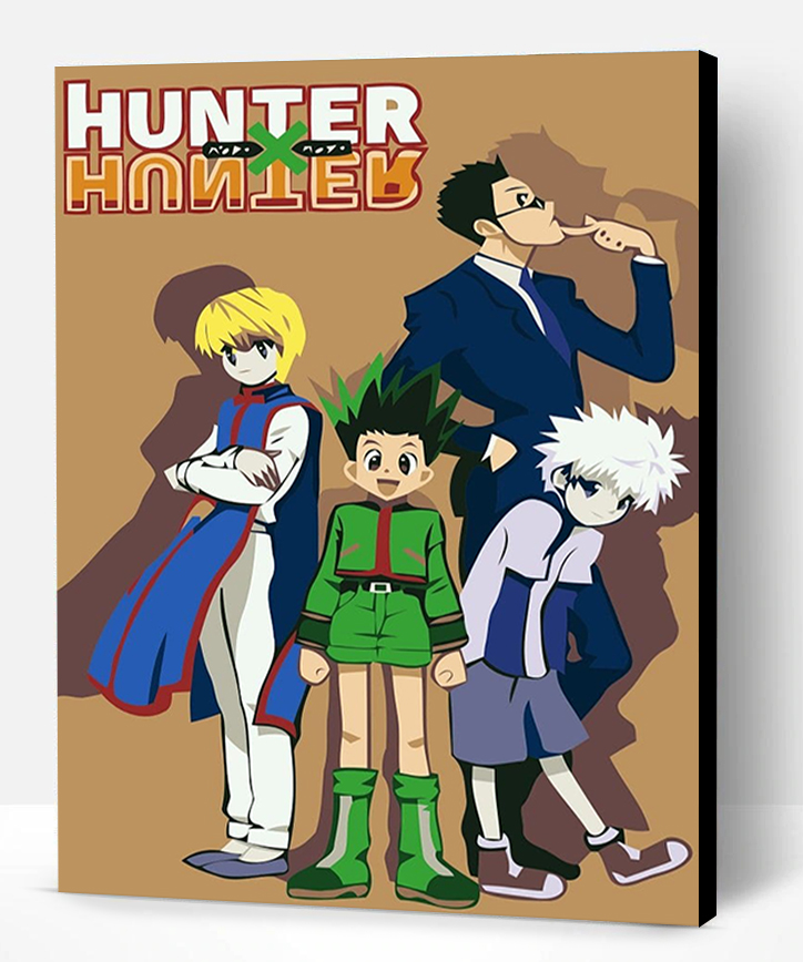 Hunter × Hunter Cartoon and Animation Paint By Numbers - Paint By ...