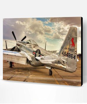 Us Airplane Aircraft Paint By Numbers - Paint By Numbers PRO