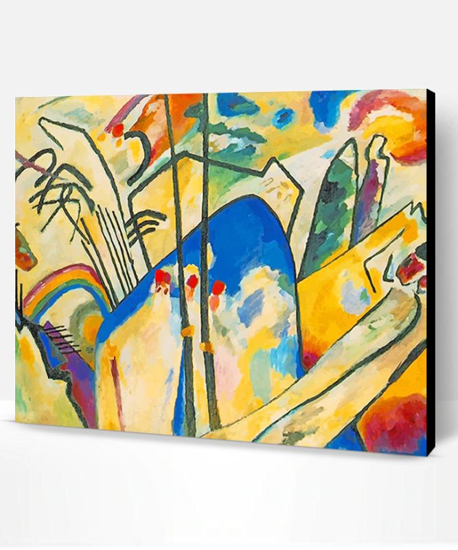 Wassily Kandinsky Expressionism Painting NEW Paint By Numbers - Paint ...