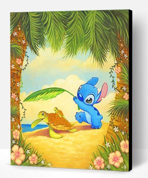 Stitch And His Friends NEW Paint By Numbers - Paint By Numbers PRO