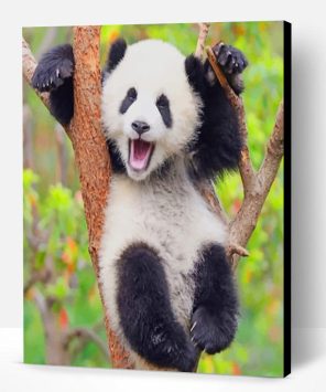 Cute Panda NEW Paint By Numbers - Paint By Numbers PRO