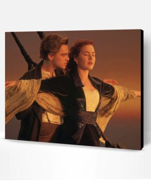 Jack and Rose Titanic Paint By Numbers - Paint By Numbers PRO