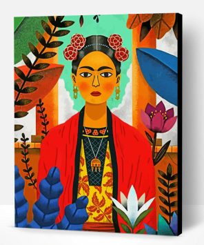 Frida Kahlo Art Paint By Numbers - Paint By Numbers PRO