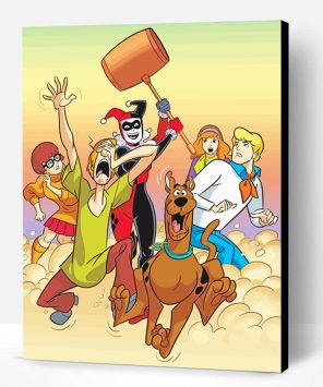 Scooby Doo Team Paint By Numbers - Paint By Numbers PRO