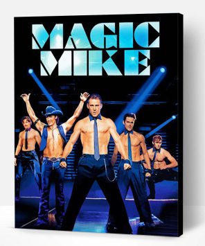 Magic Mike Poster Paint By Numbers - Paint By Numbers PRO