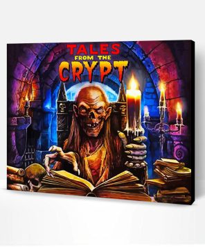 Tales Of The Crypt Poster Paint By Numbers - Paint By Numbers PRO