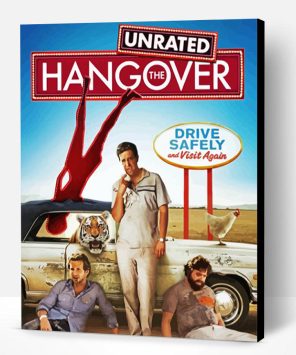 The Hangover Poster Paint By Numbers - Paint By Numbers PRO