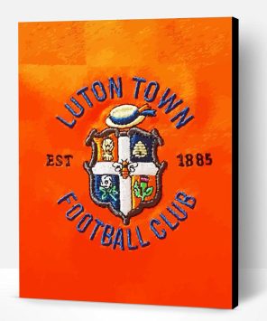 Luton Town Logo Paint By Numbers - Paint By Numbers PRO