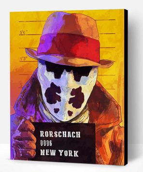 Aesthetic Rorschach In The Prison Paint By Numbers - Paint By Numbers PRO