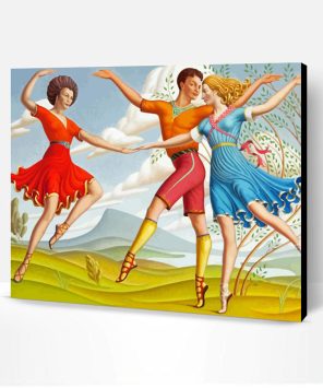 The Three Dancers Paint By Numbers - Paint By Numbers PRO